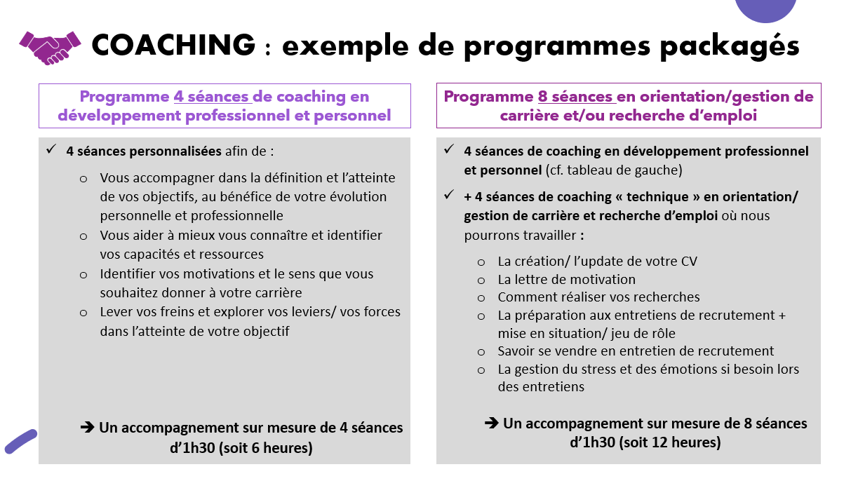 Prestations pour les Particuliers – JENAUDIA